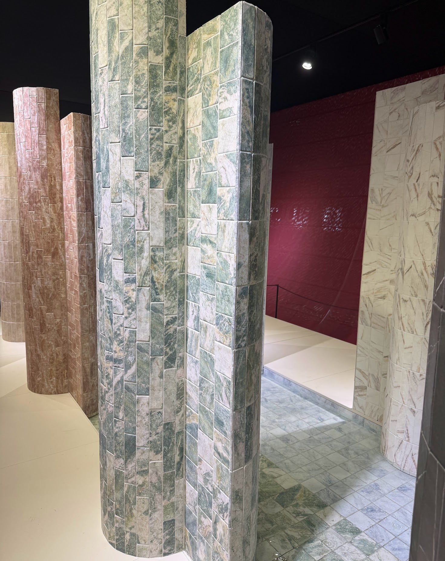 Amalfi Brick Salvia Vintage Marble Wall & Floor Tiles 5.4cm x 22cm ...