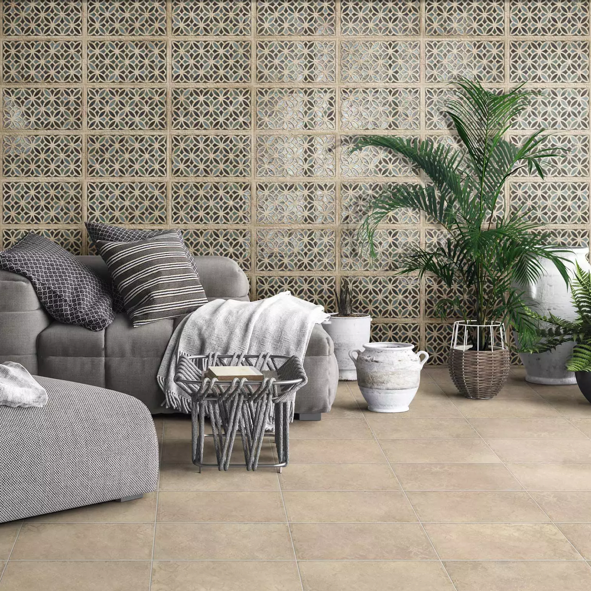 Ourika Emerald Green Moroccan Decor Porcelain Wall Tiles — Fayrouz Tile ...