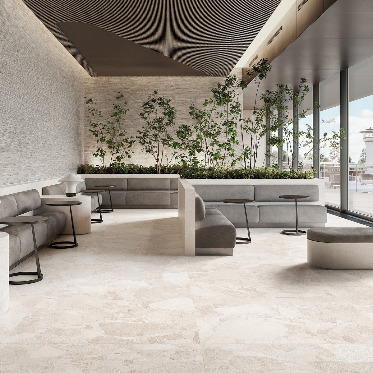 Riad Blanco Sassi Terrazzo Stone | Wall & Floor Tiles | 60cm x 120cm ...